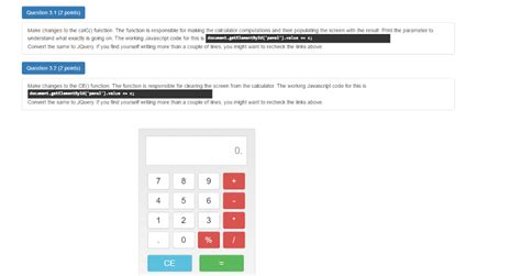 Solved These Are Java Script Questions Implementing It And
