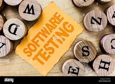 Handwriting Text Software Testing Concept Meaning Investigation