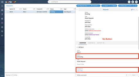 Action Buttons Explained BitFit Asset Management System