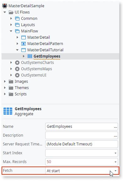 Implement Asynchronous Data Fetching Using Aggregates Outsystems 11