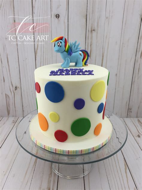 Rainbow Dash Cake Tc Cake Art
