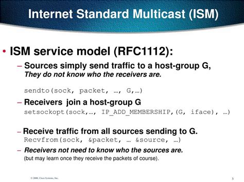ppt source specific multicast ssm for application developers