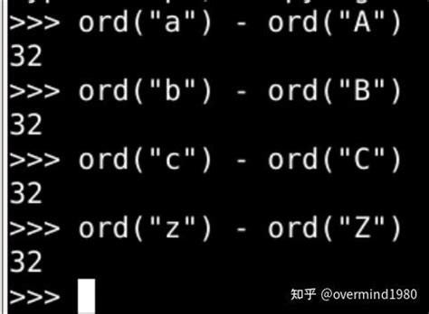 Oeasy Python Ascii