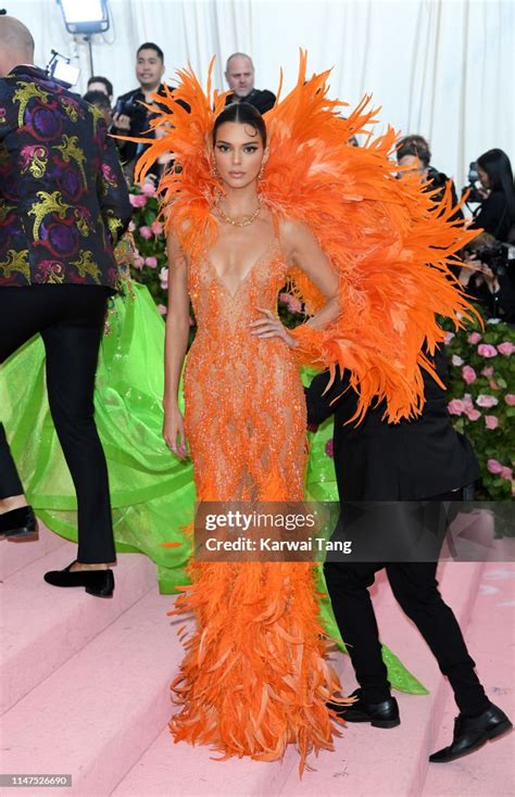 Kendall Jenner Arrives For The 2019 Met Gala Celebrating Camp Notes