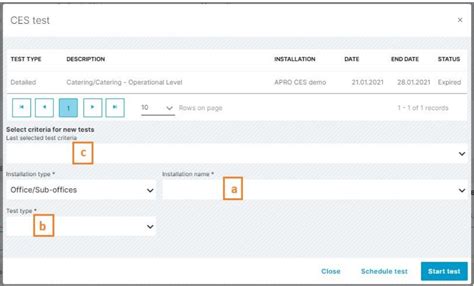 How To Schedule A Ces Test Exam And Generate Ces Results Ocean