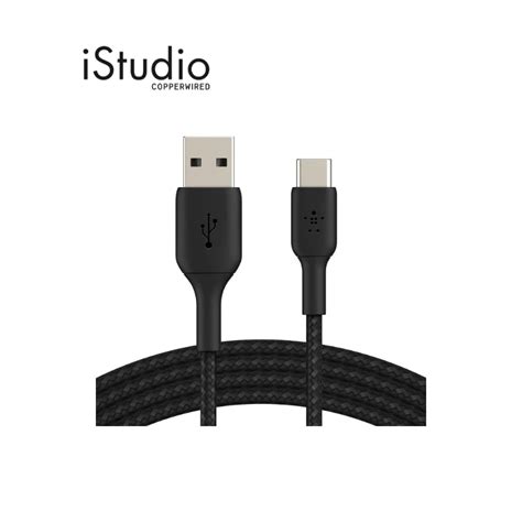 Belkin Double Nylon Braided Sync And Charge Usb A To C I Istudio By