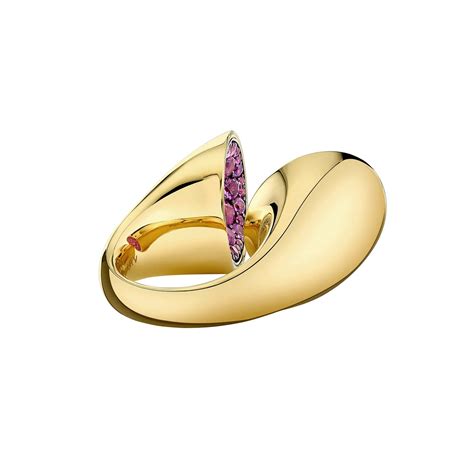 vram echo ring pink sapphire rings broken english jewelry