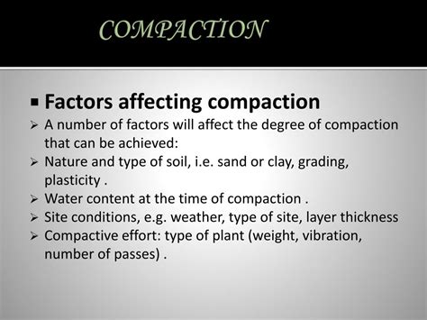 Ppt Compaction Powerpoint Presentation Free Download Id 3001279