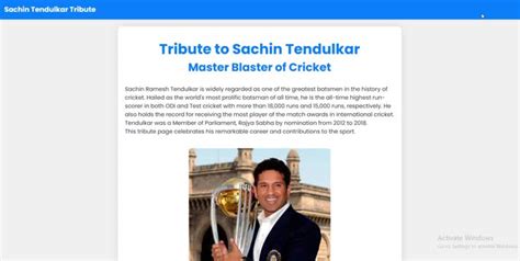 Mangesh Pangam On Linkedin Webdevelopment Html Css Tributepage Oasisinfobyte