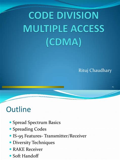 cdma pdf code division multiple access networks
