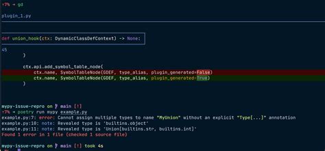 cannot assign multiple types to name error when using get dynamic class hook · issue 9627