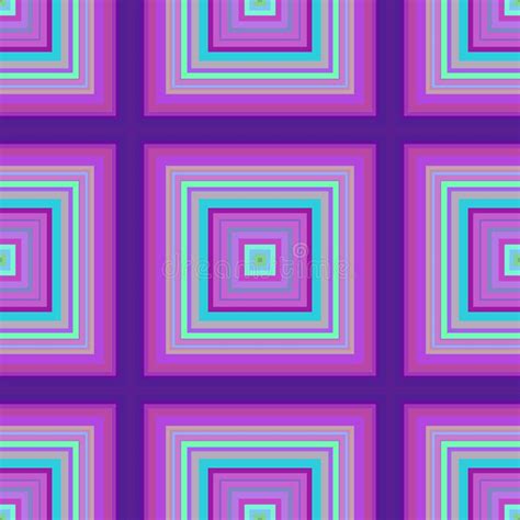 Geometric Square Pattern Background Abstract Tile Simple Stock Illustration Illustration Of