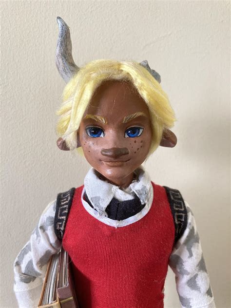 I Made A Custom G3 Manny Taur Doll Rmonsterhigh