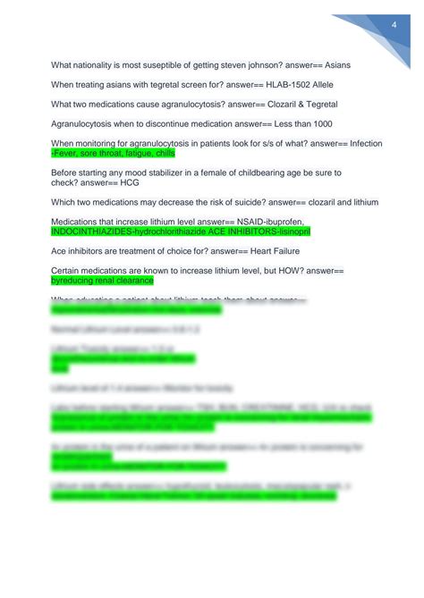 Solution Pmhnp Actual Exam 2023 2024 Questions With Answers New Update Grade A 100 Scores