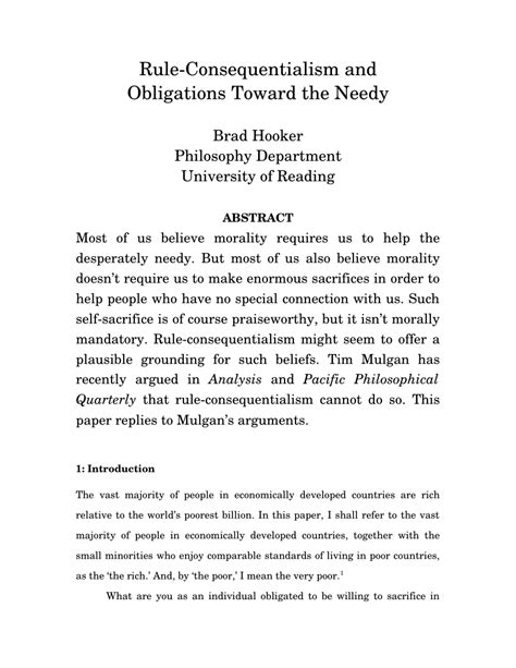 Rule Consequentialism Is Best Described As The View That Valery Well