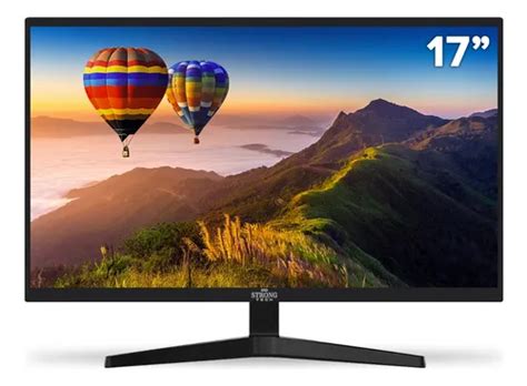 Monitor 17 Polegadas Led Widescreen Hdmi Vga Strong Tech Parcelamento