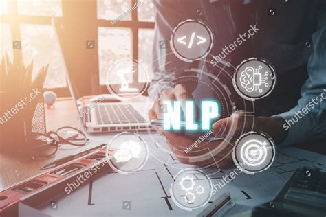 Nlp Natural Language Processing Cognitive Computing Technology Concept Business Person Hand