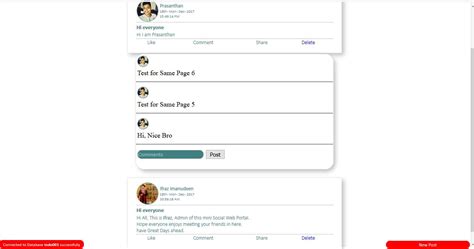 Comments And Comments Text Box For Each Post General Php Help Phphelp