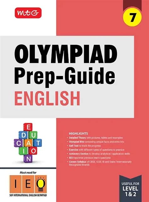 Olympiad Prep Guide Class 7 Science Olympiad Foundation