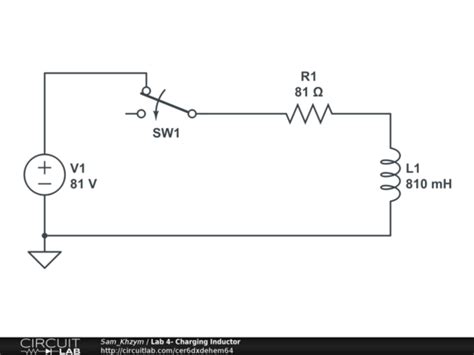 Lab 4 Charging Inductor CircuitLab