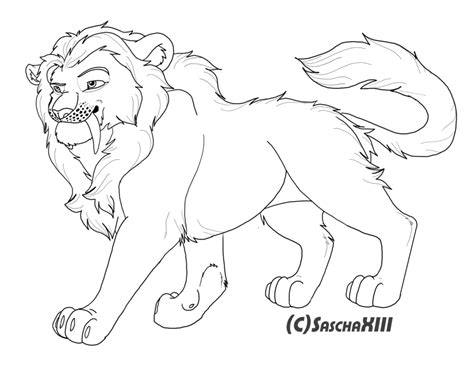 Saber Tooth Tiger Drawing At Getdrawings Free Download