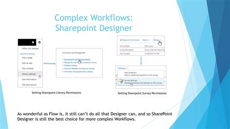 Sharepoint Designer Vs Microsoft Flow PPT