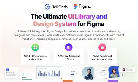 Tailgrids Figma Ui Library And Design System For Figma Steemhunt