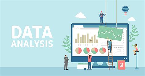 Data Analysis Concept Vector Banner Illustration Background Graph Banner Vector Background