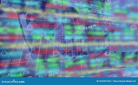 Animation Of Network Of Connections Over Computer Server Hardware Stock Footage Video Of