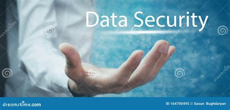 Data Security Threats Infographics Information Data Stock Image
