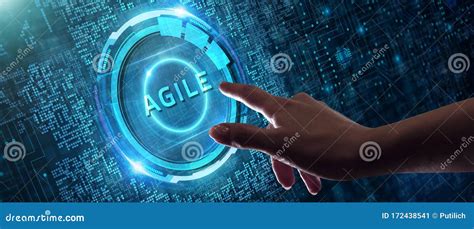 Business Technology Internet And Network Concept Agile Software Development Stock Image