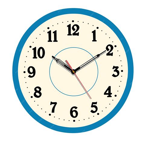 Premium Vector Wall Clock For Time Watch Illustration Vector