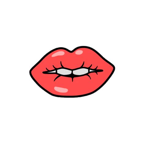 Sexy Lips Sticker By PICNIC STUDIO For IOS Android GIPHY
