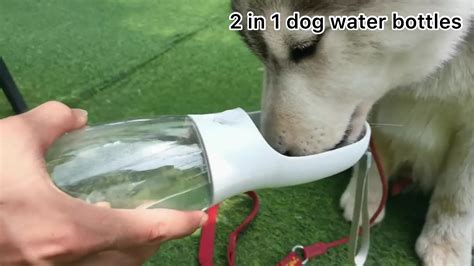 Portable Outdoor Travel Walking Drinking Dog Water Bottle Dispenser