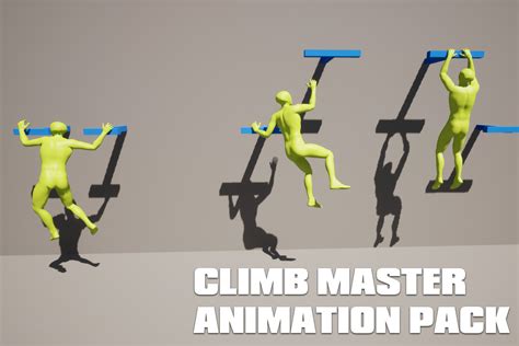 Climb Master Animation Pack 3d Animations Unity Asset Store