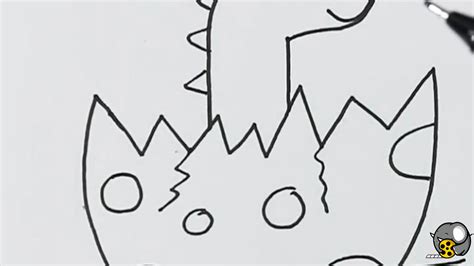 نقاشی دایناسور کوچولو راحت و آسون فیلو