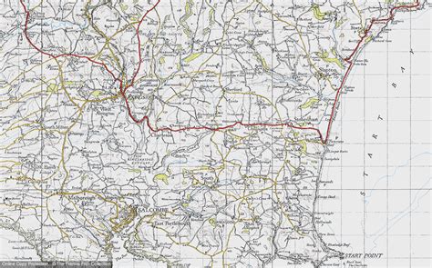 Historic Ordnance Survey Map Of Frogmore 1946