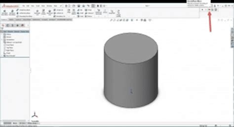 Create Store And Run A Macro In Solidworks Mlc Cad Systems