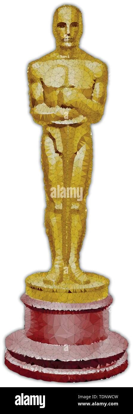 Best Actor Academy Award Oscar Stock Vector Images Alamy