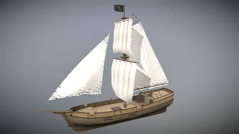 Sloop 3d Models Sketchfab