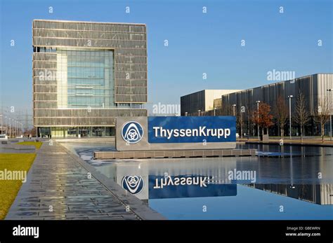 Thyssenkrupp Headquarters North Rhine Westphalia Essen Germany