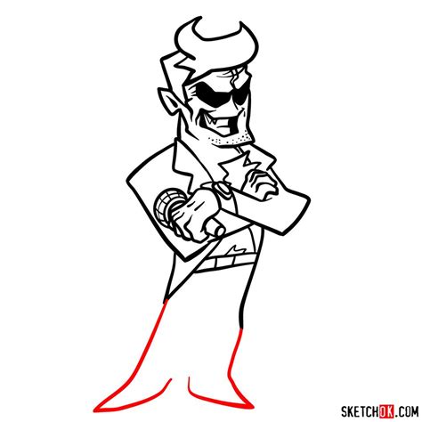 How To Draw Daddy Dearest Friday Night Funkin Sketchok Easy Drawing Guides