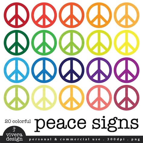What Color Should A Peace Sign Be