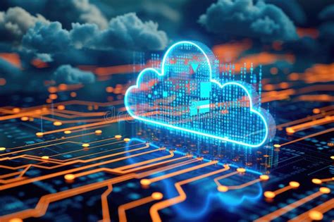 Cloud Computing Technology Cloud Computing Network Data Storage Technology Service Cyber