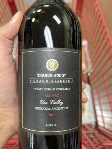 2019 Trader Joes Malbec Grand Reserve Vivino Us