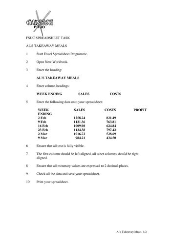 Absolute Beginners In Spreadsheets Teaching Resources