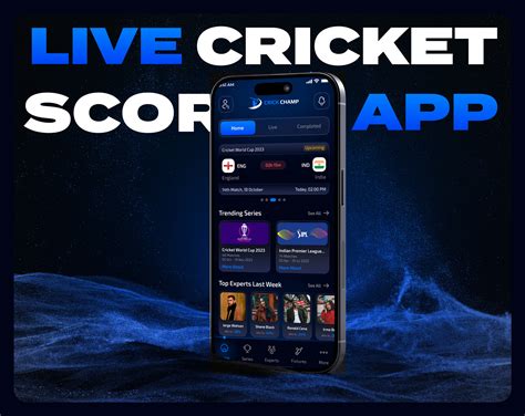 Crickchamp Live Cricket Score App App Design Uiux Images Behance