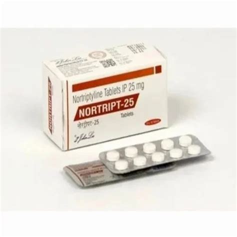 25 Mg Nortript Nortriptyline Tablets At ₹ 250strip Gabapentin And