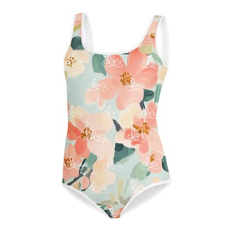 Grace And Gratitude Youth Swimsuit Olivia Newton John Boutique