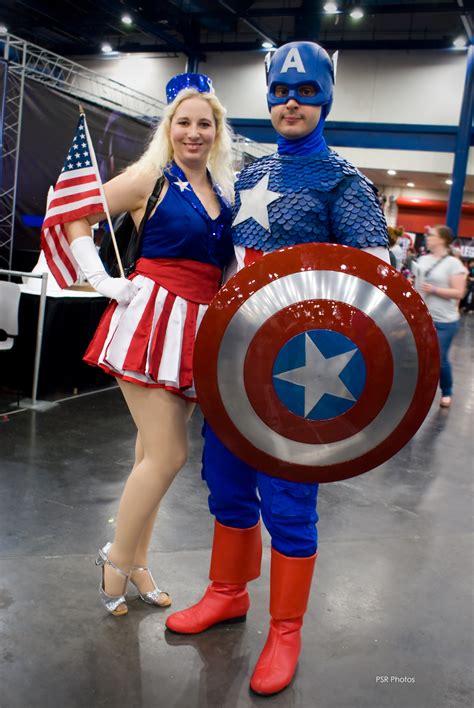 Captain America And Uso Girl By Psrphotos On Deviantart